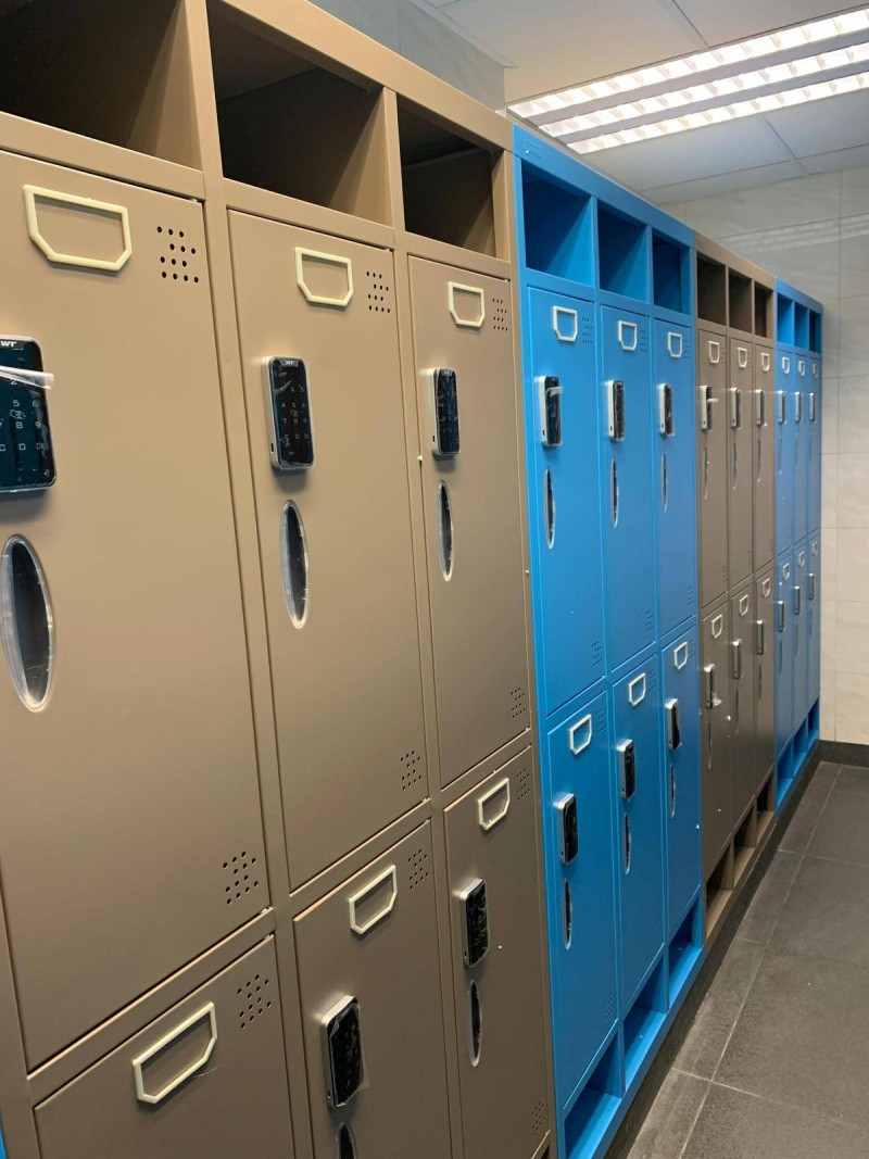 Gold Coast Hotel - Locker Room Project | Decorative Works for Workspace ...