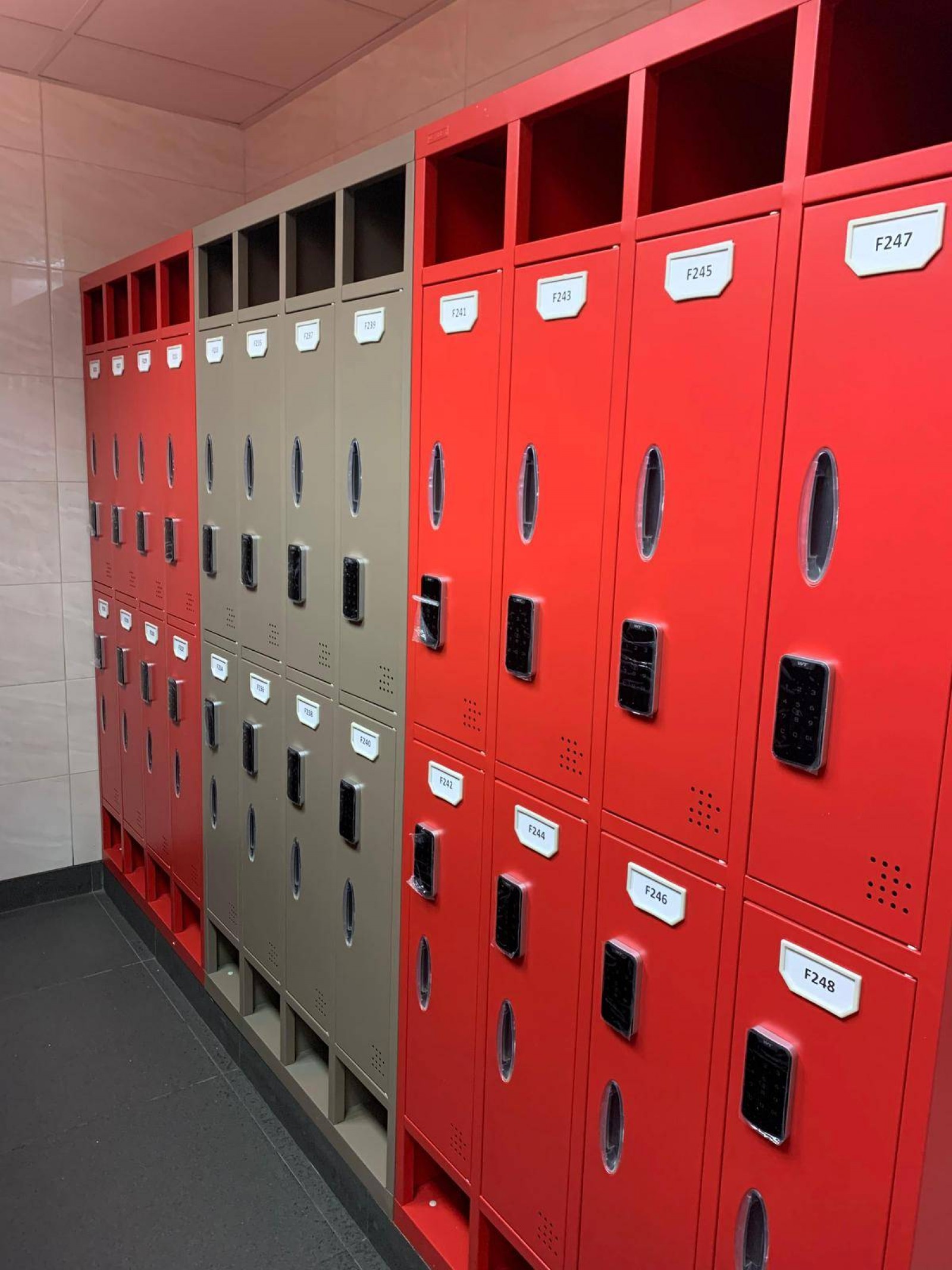 Gold Coast Hotel - Locker Room Project | Decorative Works for Workspace ...