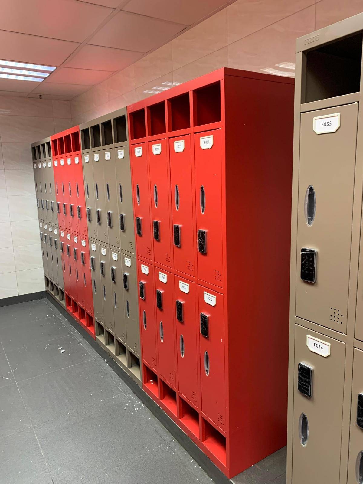 Gold Coast Hotel - Locker Room Project | Decorative Works for Workspace ...