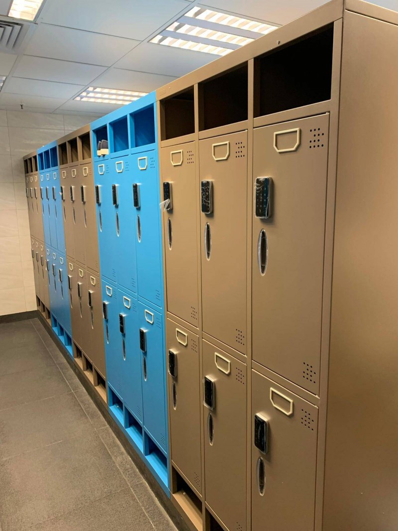 Gold Coast Hotel - Locker Room Project | Decorative Works for Workspace ...